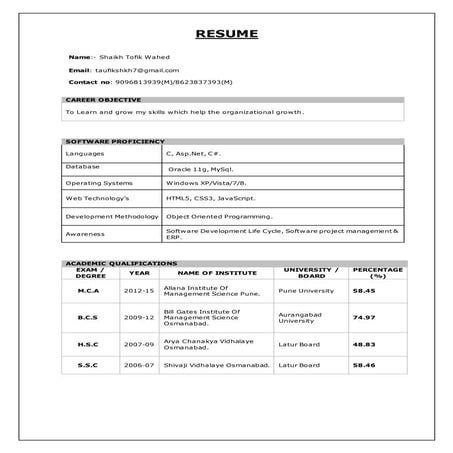 Vinod resume | DOCX