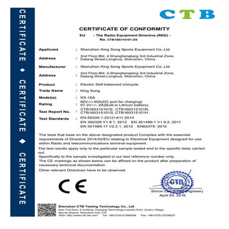 CE Certificate | PDF