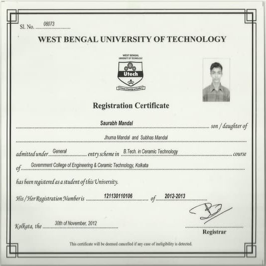 registration card | PDF
