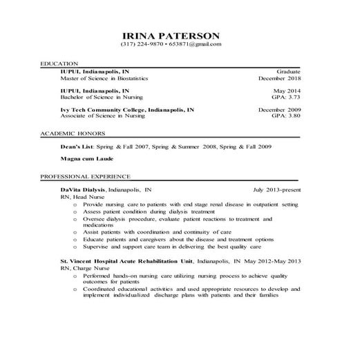 Tracy Miller Resume 1 | PDF
