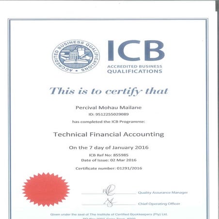 TFA Certuficate | PDF