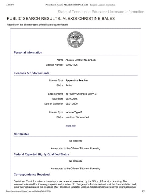 Colorado Teaching License | PPT