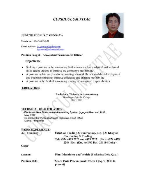 Hany Cv | PDF