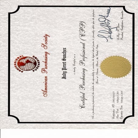 CCP Certificate | PDF