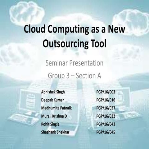 A3 cloud computing | PPTX