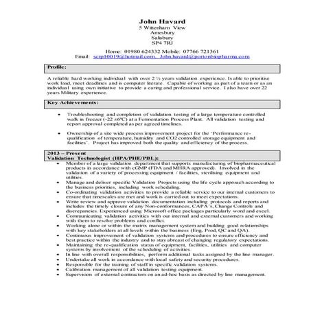 JOHN CURRICULUM VITAE civi | DOCX