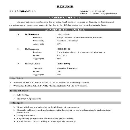 Ali Akbar Resume | DOCX