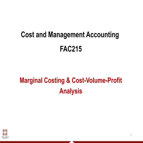 A3 Marginal Costing and CVP analysis.pptx