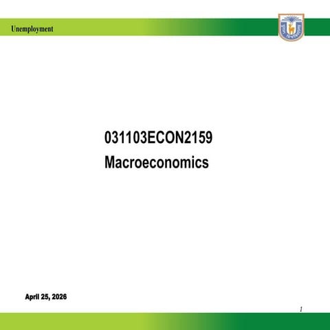 Comprehensive Analysis of Unemployment: Causes, Policies, and Case ...