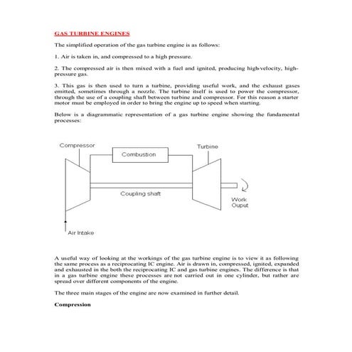 Gas turbine course | PPT