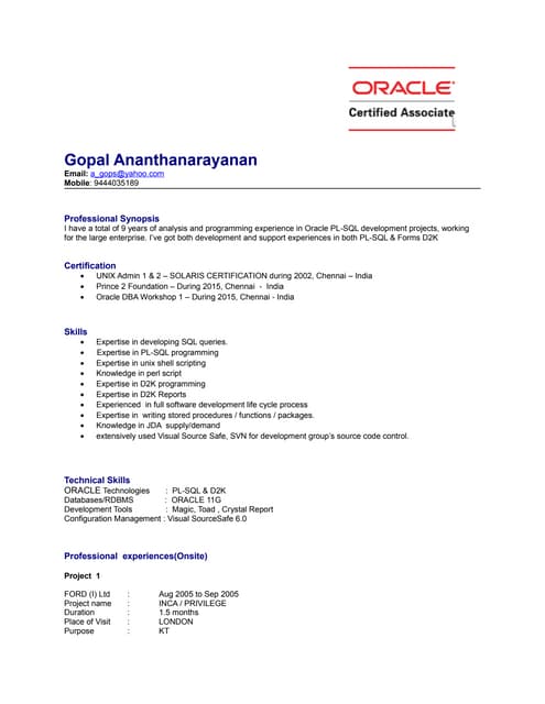 Anitha_Resume_new (2) | PDF