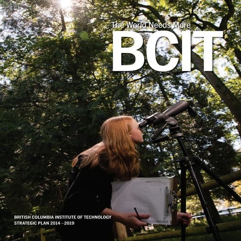 BCIT Strat Plan 2014 - 19 | PDF