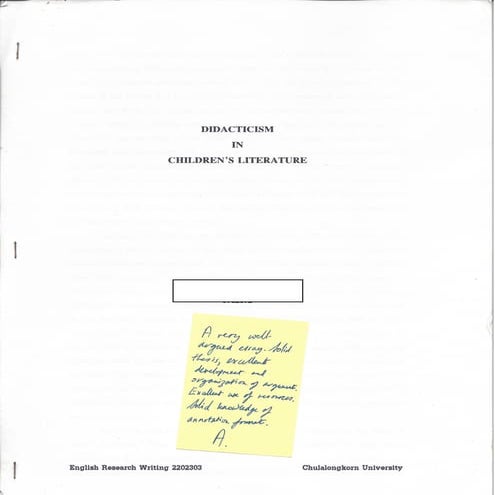 Didacticism_Ssample | PDF