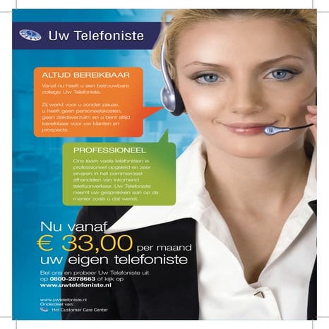 Uw Telefoniste | PDF