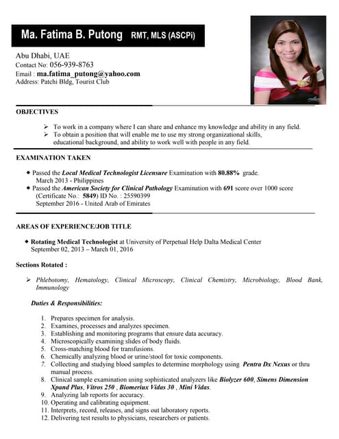 resume-medtech | DOC | Education