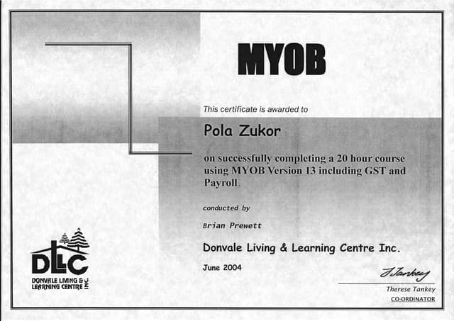 MYOB Classroom | PPTX