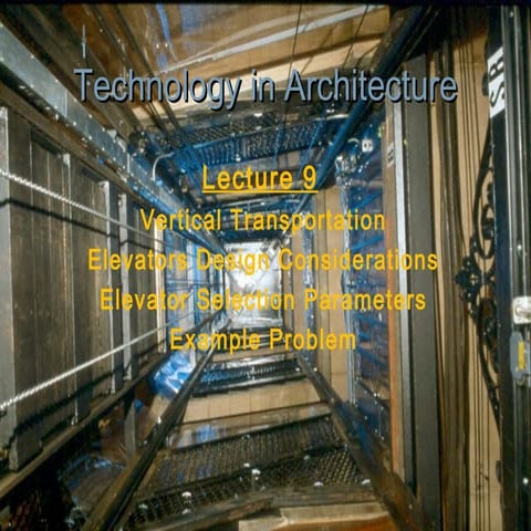 Lift Design | PPT