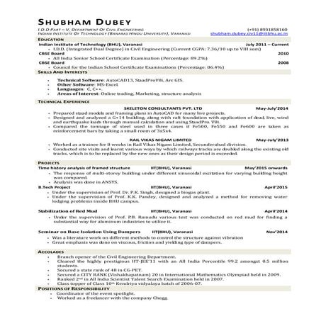 Resume -bharti | RTF