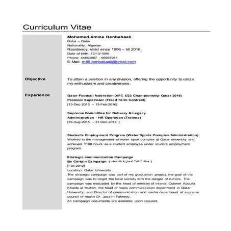 Mohamed Amine-CV | DOCX