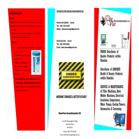 DEE VEE INVESTMENTS CC | PDF