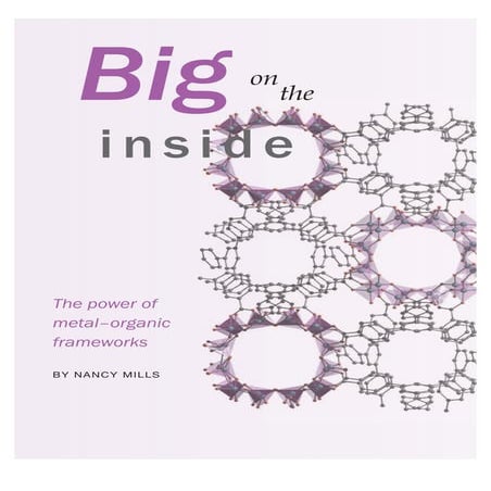 MoFs (METAL-ORGANIC FRAMEWORKS) | PPTX