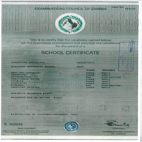 G.C.S.E Level Certificate | PDF