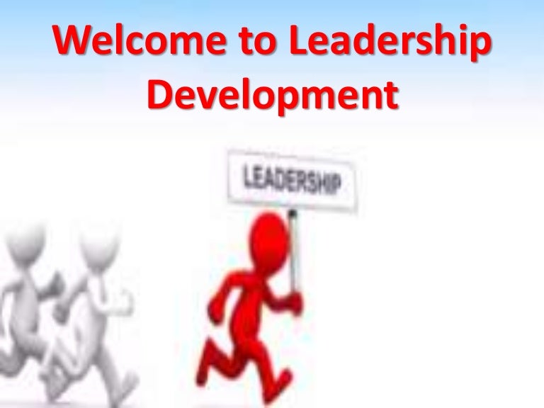 Welcome to Leadership Development