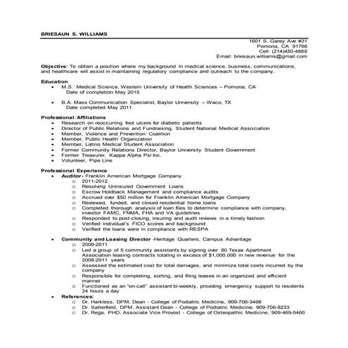 2015 Abbreviated Resume GB | DOCX