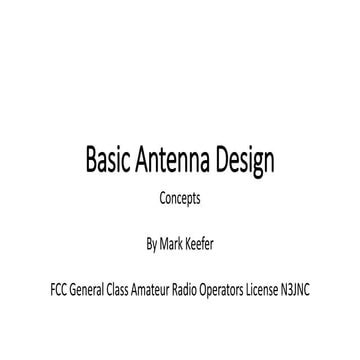 Basic Antenna Design | PPT