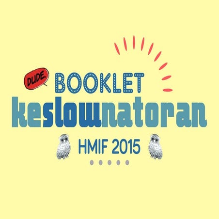 Booklet Timsen HMIF 2015 | PDF