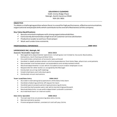 Beth Levine Resume | PDF