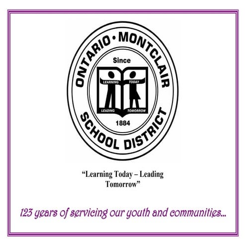 Community Based Budget Booklet OMSD | PPT