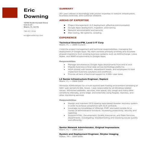 EricDowningResume2015 | PDF