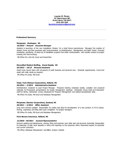 Tamra resume | PDF