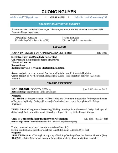 Thai.curriculum vitae | PDF