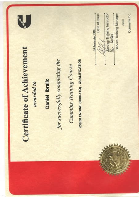 Master Degree certificate | PDF