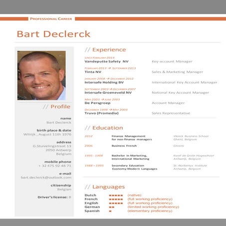 CV - Bart Declerck | DOCX