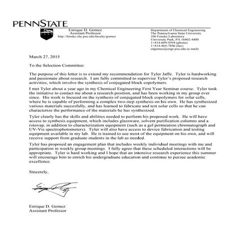 Graduate Diploma letter | PDF