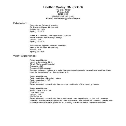 resume_aug_2009 (Heather Smiley) | DOCX