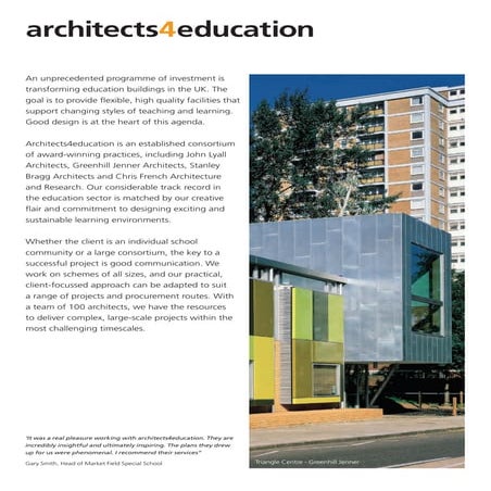 Architects 4 Education | PDF