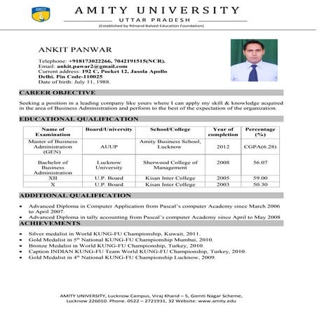 ankit panwar Assitant Manager 003 | PDF