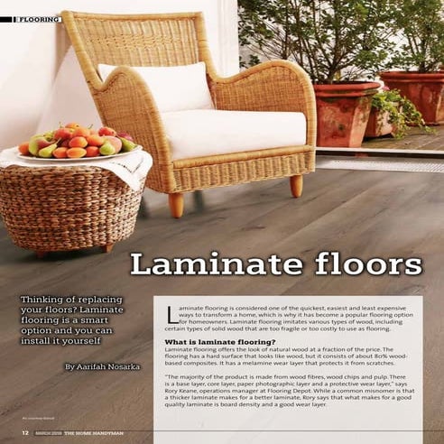 Laminate flooring | PDF