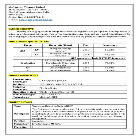 Anitha General Resume | DOCX