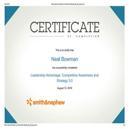 Competitive Awareness and strategy 3.0 | PPT