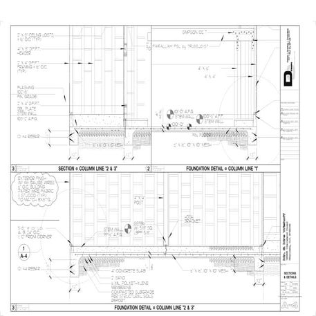 S 2 Framing Plan Sections | PDF