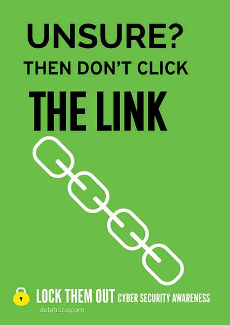 Free Printable A4 Cyber Security Awareness Posters-Malware | PDF ...