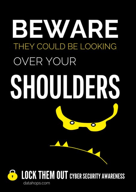 Free Printable A4 Cyber Security Awareness Posters-Malware | PDF ...