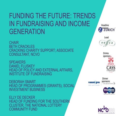 A5: Funding the future: Trends in fundraising and income generation | PPT