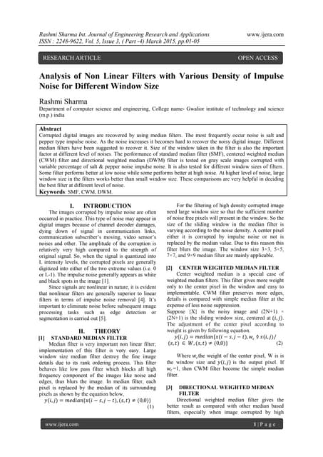 Spatial Domain Filtering Pdf