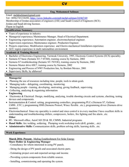 CV Charbel Alam | DOCX